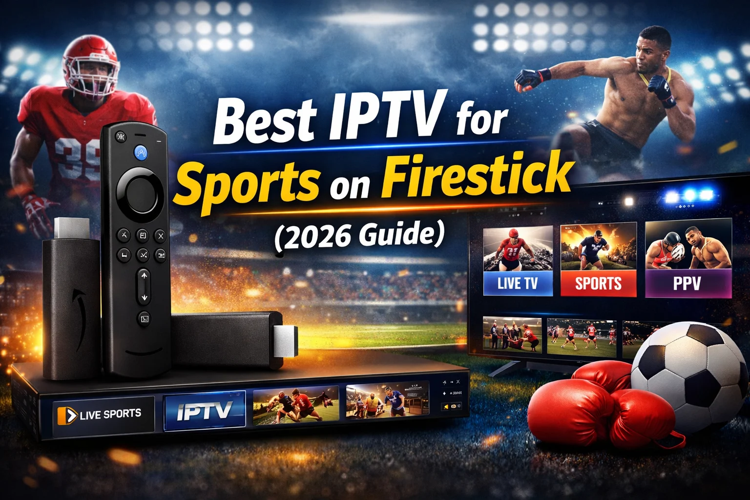 Best IPTV for Sports on Firestick (2026 Guide – Top IPTV Services)